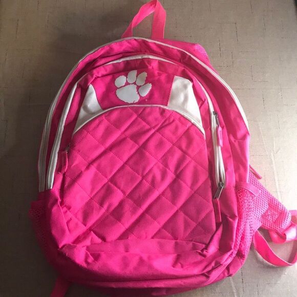 Accessories | Pinkclemsontigerpawbackpack | Poshmark